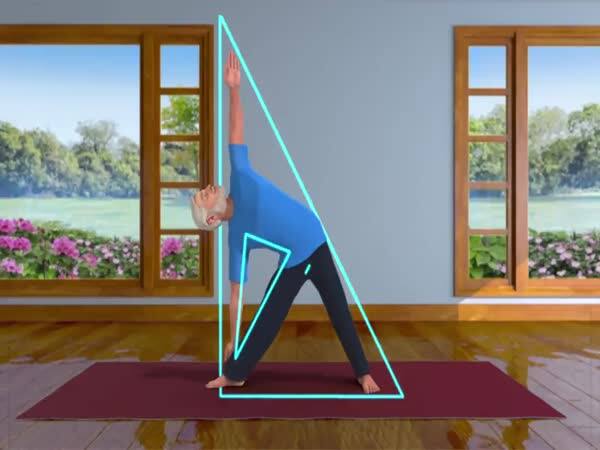 Yoga In Two Minutes: How to do Trikon asana