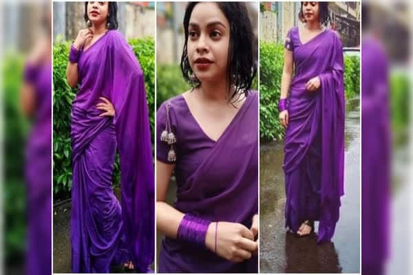 The Kapil Sharma Show Actress Sumona Chakravarti Gets Drenched In ...