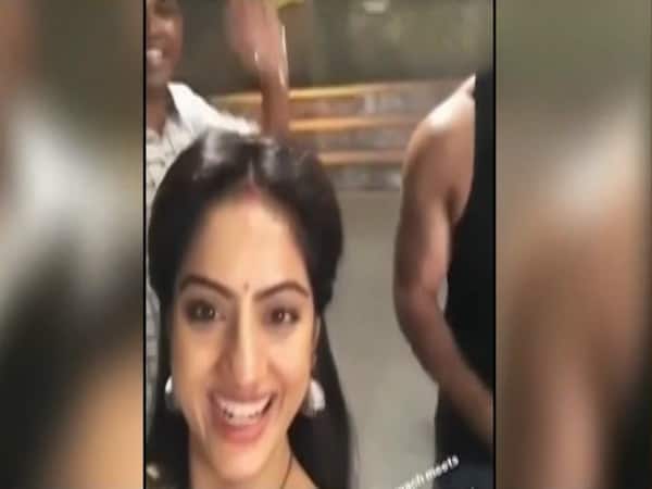 Deepika Singh and Ridhima Pandit meet during shoot